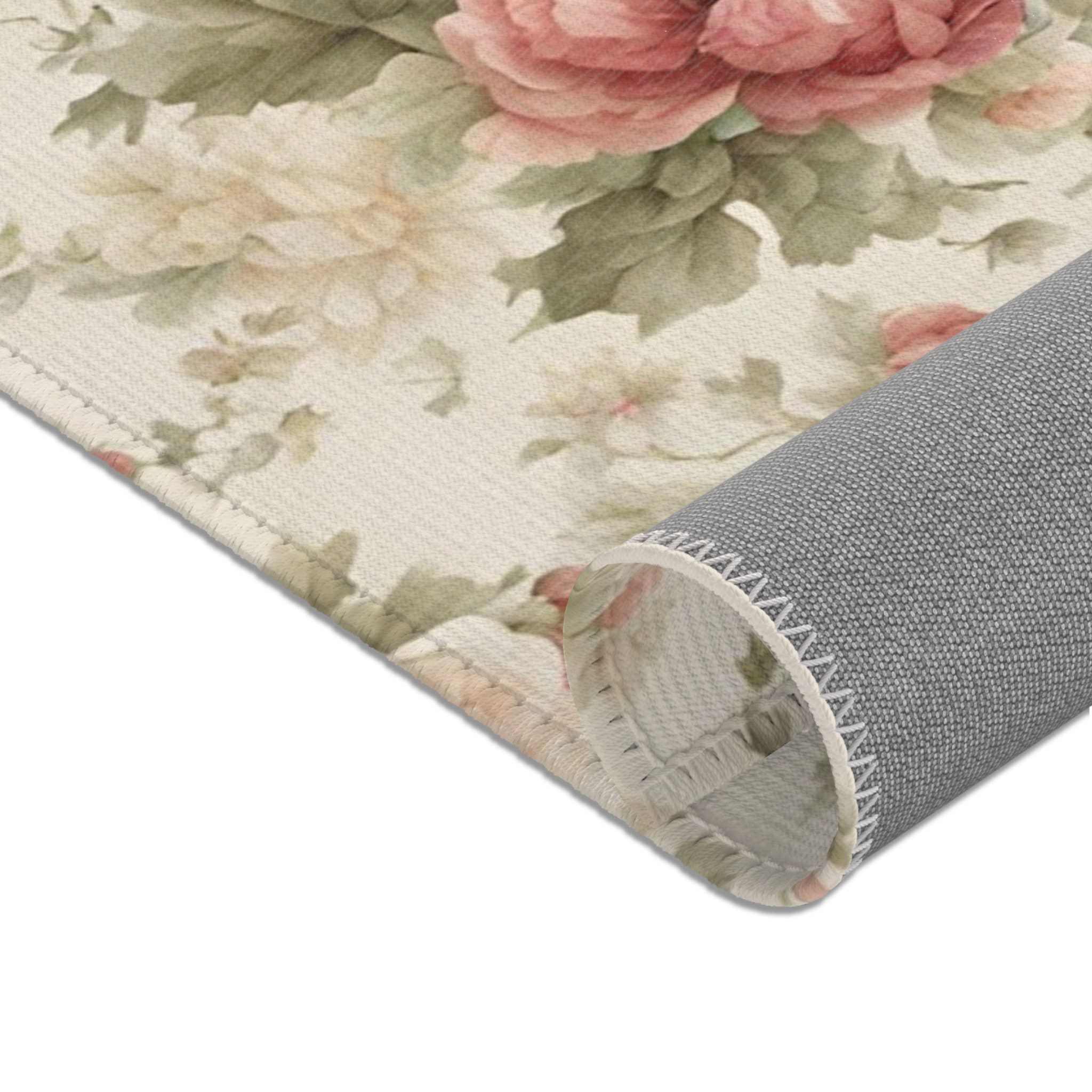 Area Rugs, Shabby Chic Rug, Bedside Rug Shabby Chic, Light Bedside Rug ...