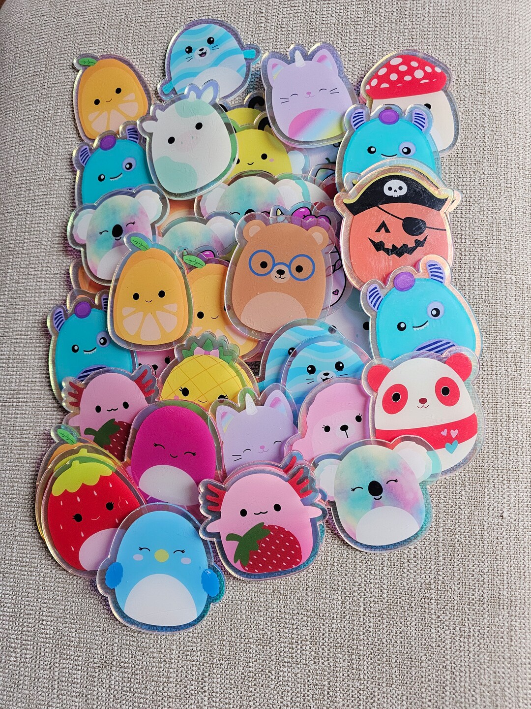 Full Bag of Acrylic Pieces 49 Pieces / Acrylic Pieces / Acrylic Charms ...