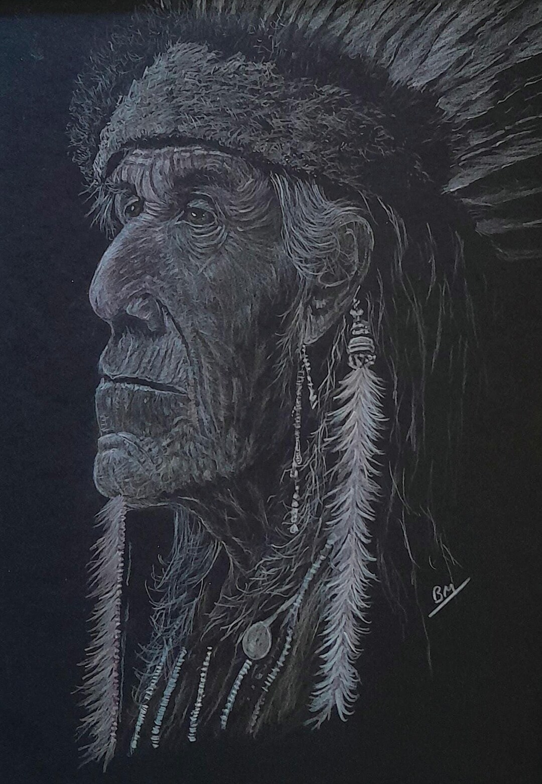 INDIAN CHEIF - Etsy