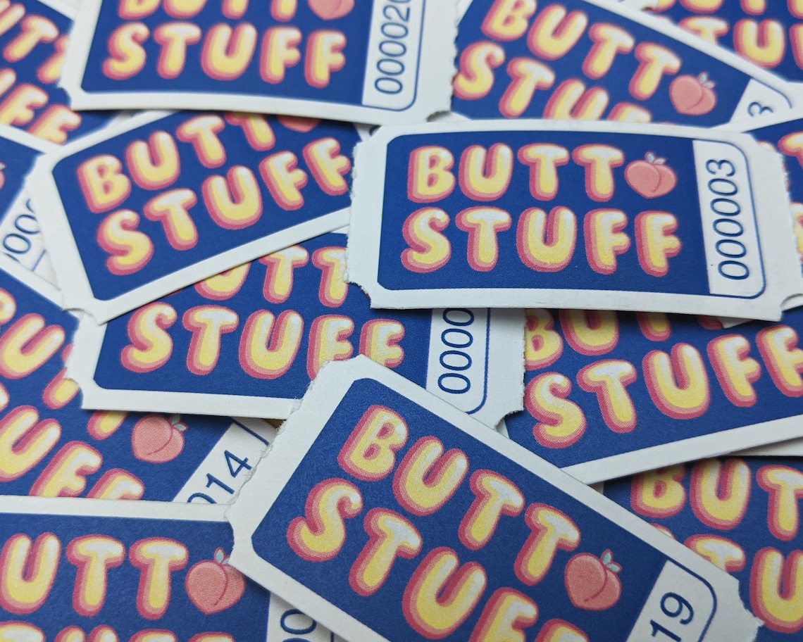 Butt Stuff Tickets - Etsy