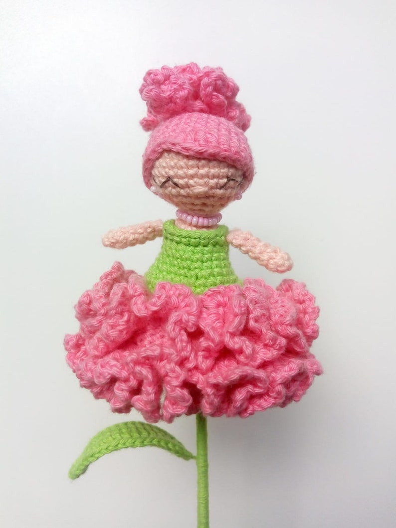 Pattern Reversible Flower Carnation - Amigurumrainbow - Etsy