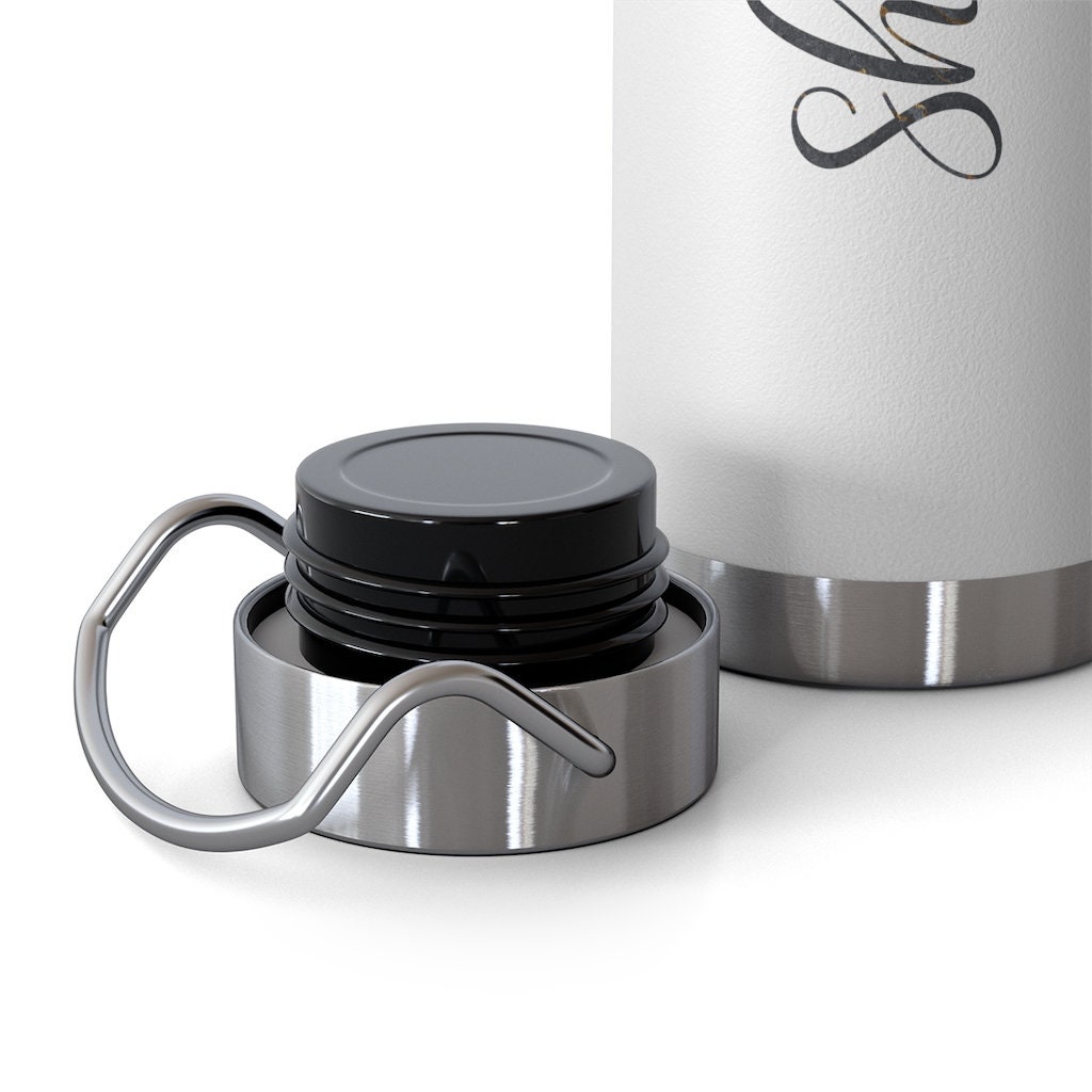 22oz White and Marbled "shalom" Vacuum Insulated Bottle, Messianic ...