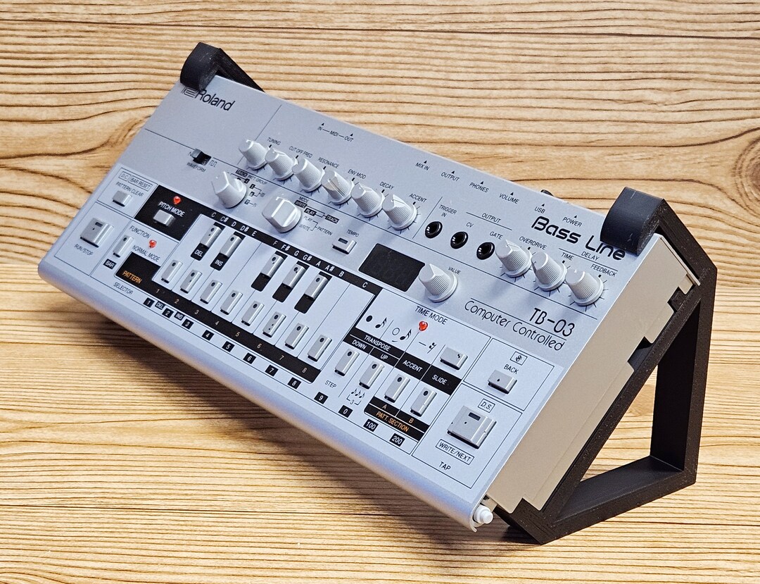 USA Made 45 Degree Angled Custom Made Desktop Stands for Roland ...