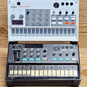 2 Tier Black Desktop Stand for Korg Volca Beats Bass FM Keys Nubass ...