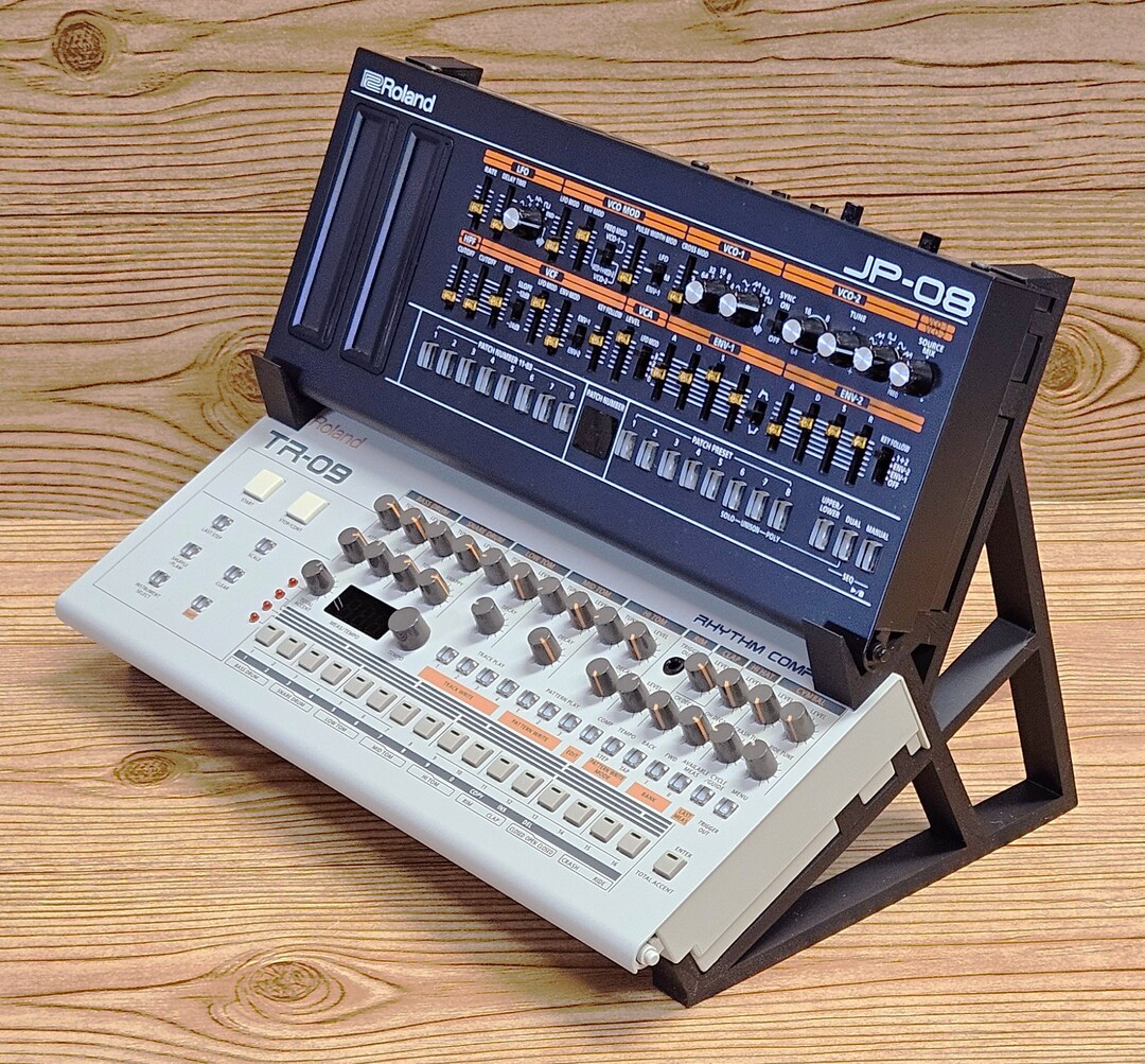 2 Tier 3D Printed Desktop Mounting Stand for Roland Boutique Series TR ...