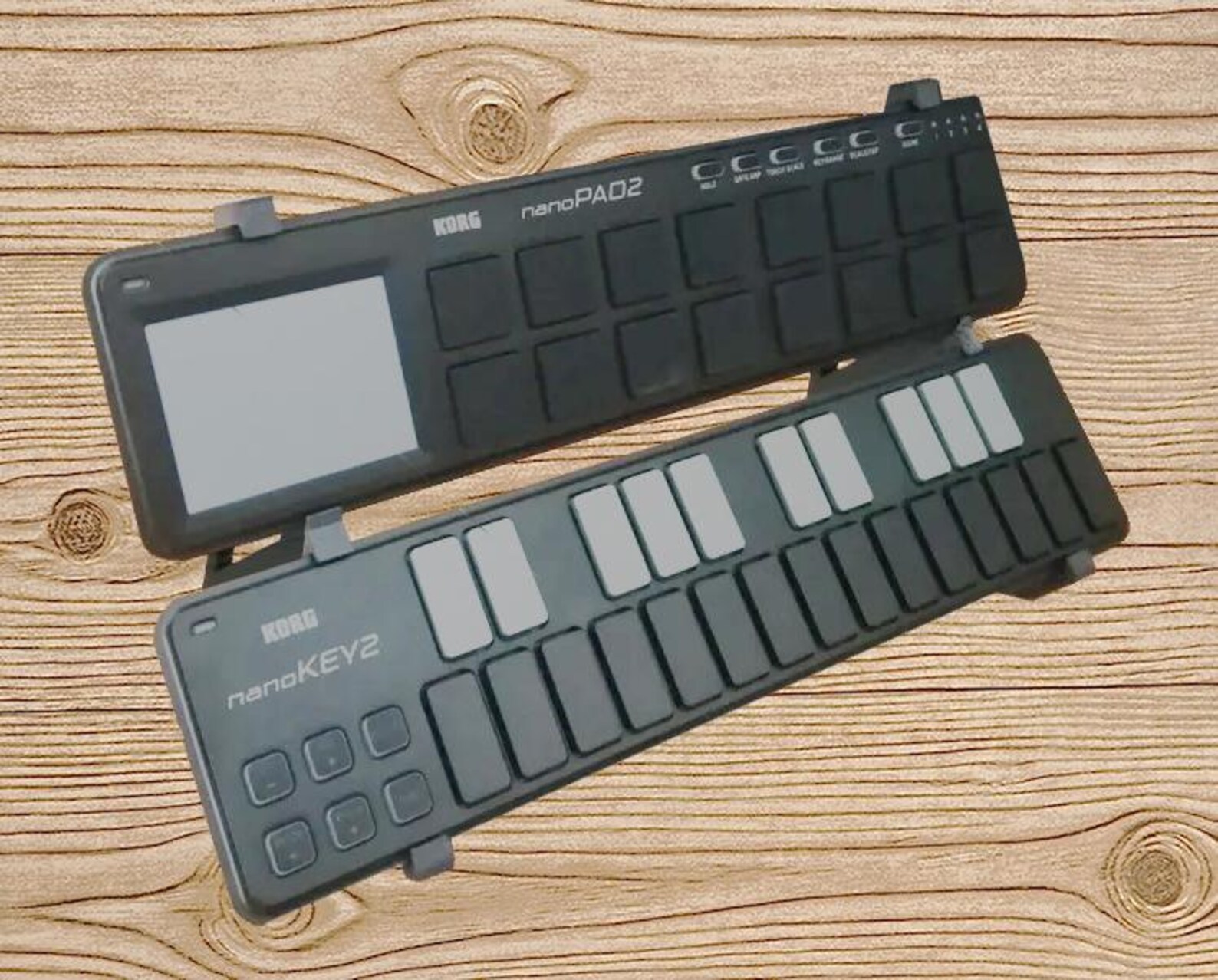The Analog Source 2 Tier Multi Angled Desktop Stand for KORG Nano Slim ...