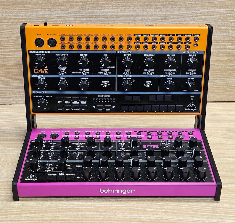 The Analog Source 2 Tier Desktop Stand Fits Behringer Crave Edge Grind ...