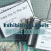 Art Exhibition / Museum Display Cards / Artwork Labels for Artists ...