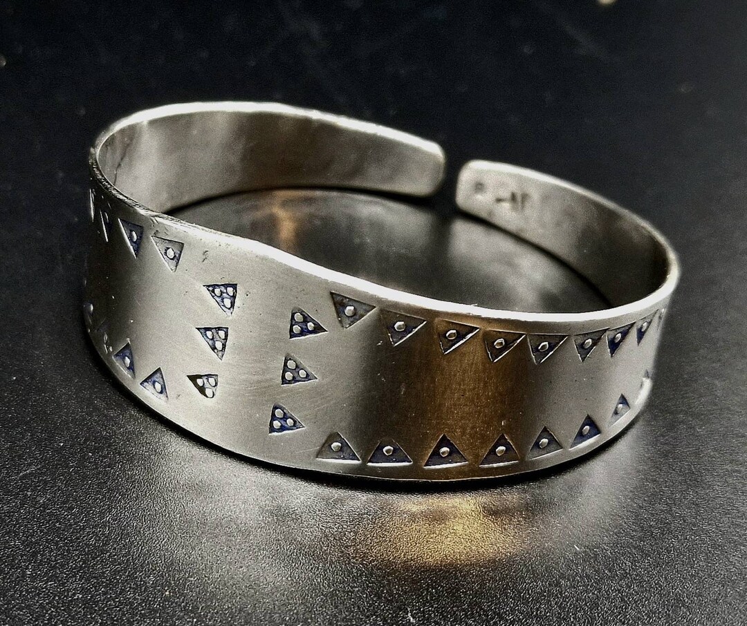 Viking Bangle Silver - Etsy