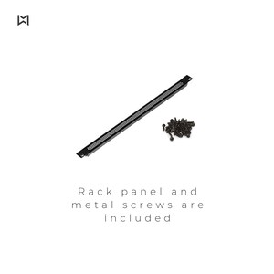 White 3U Metal Studio Rack: Handmade Desktop Rack - Etsy
