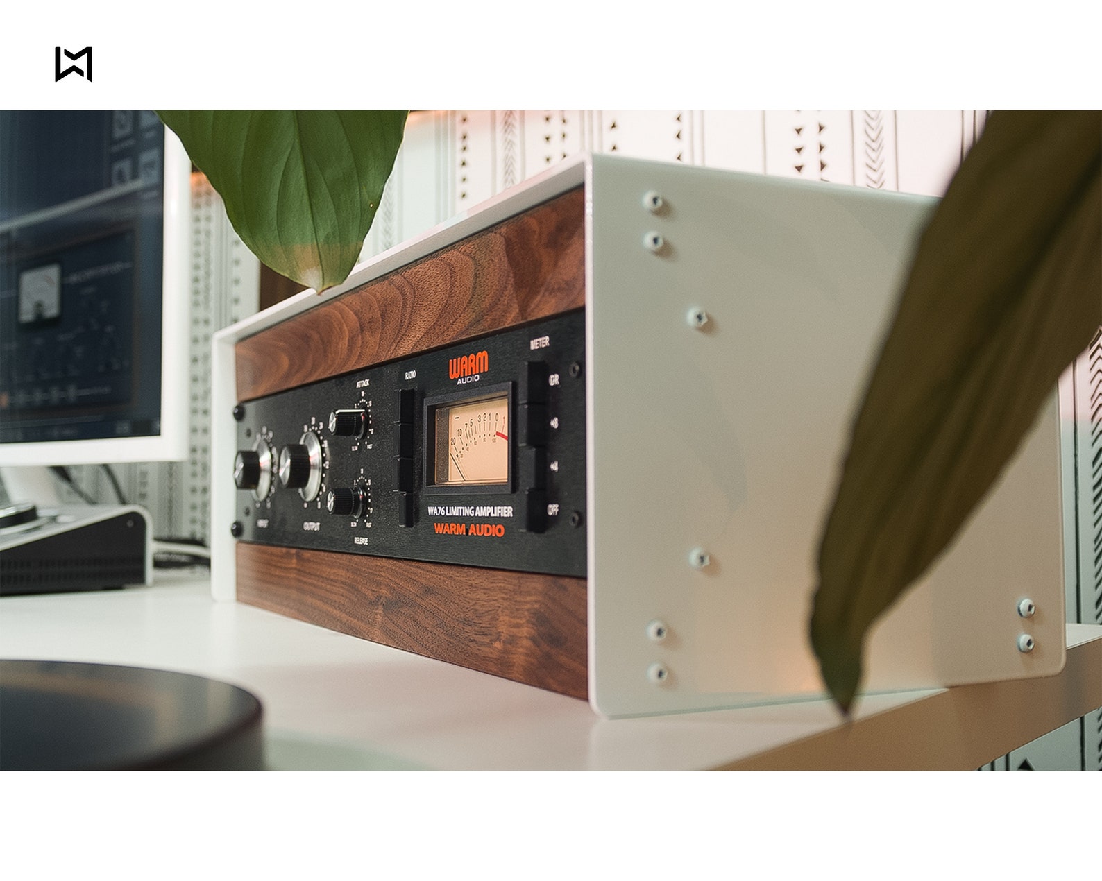 2U Rack WHITE Color Desktop Rack Walnut Wood Metal - Etsy