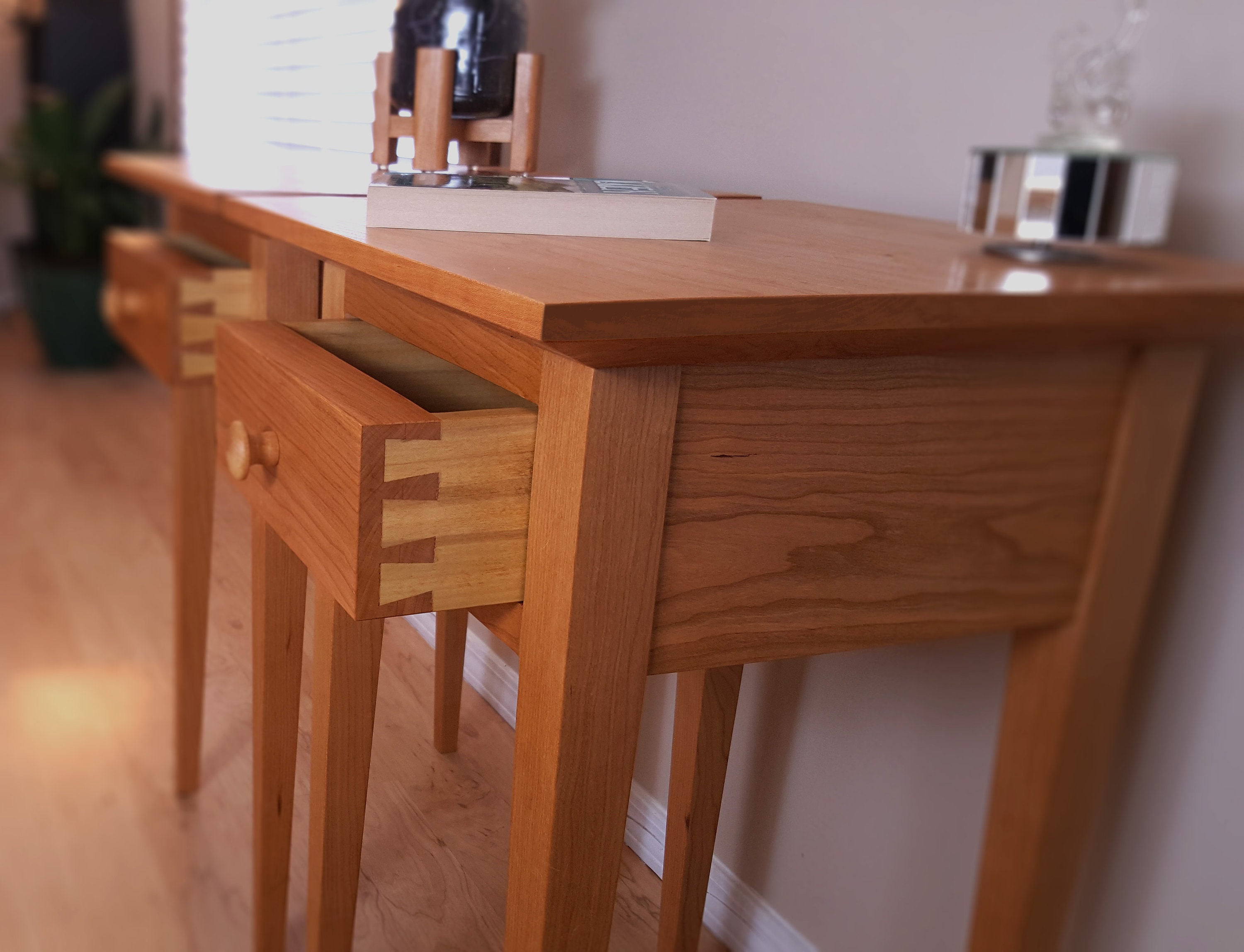 Custom Handmade Nightstands Set of 2 Inspired by a Shaker Style With a ...