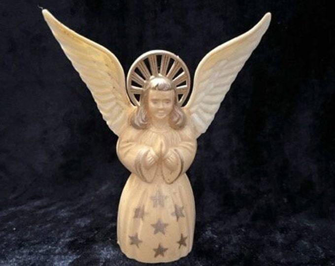 Vintage 50s Angel With Wings Celluloid Plastic Religious Figurine ...