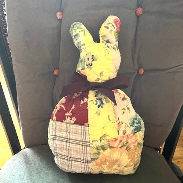 Patchwork Bunny - Etsy
