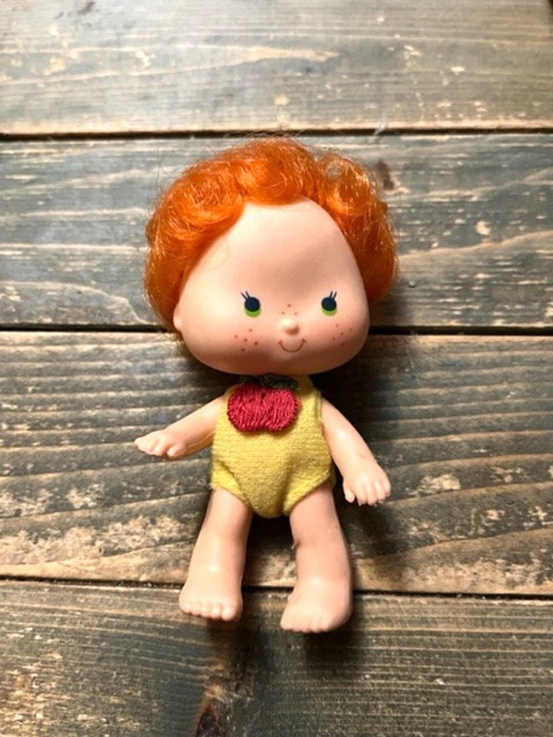 Vintage 70s Apple Dumplin Baby Strawberry Shortcake Friend Toy American ...