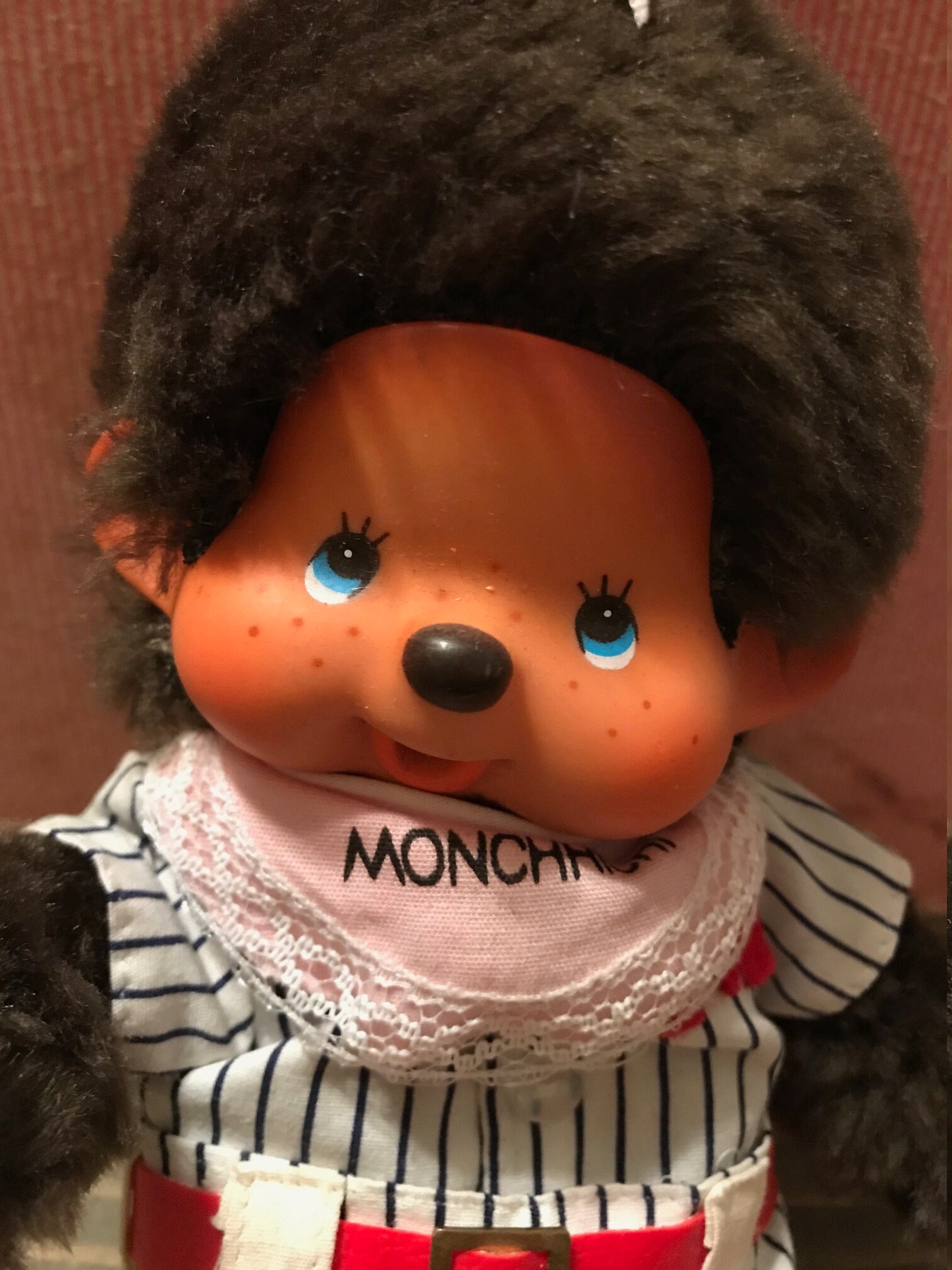 Vintage 1974 Monchhichi Baby Monkey Thumbsucking Plush Doll | Etsy