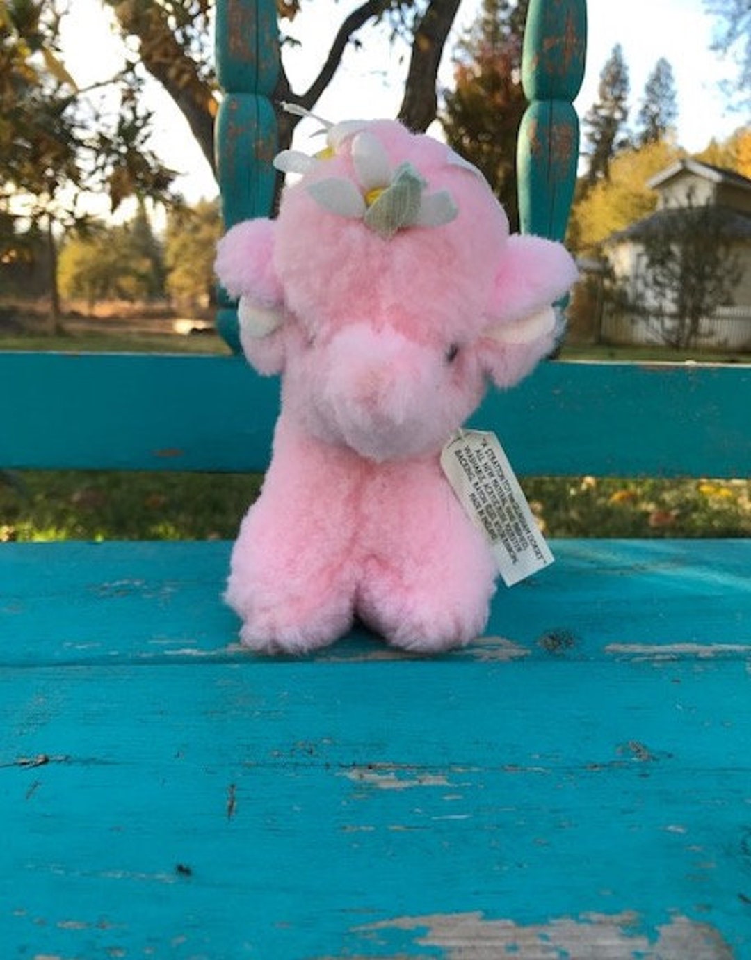 Vintage 80s Small Pink Elephant Darling Stratton Gillingham Doreset ...