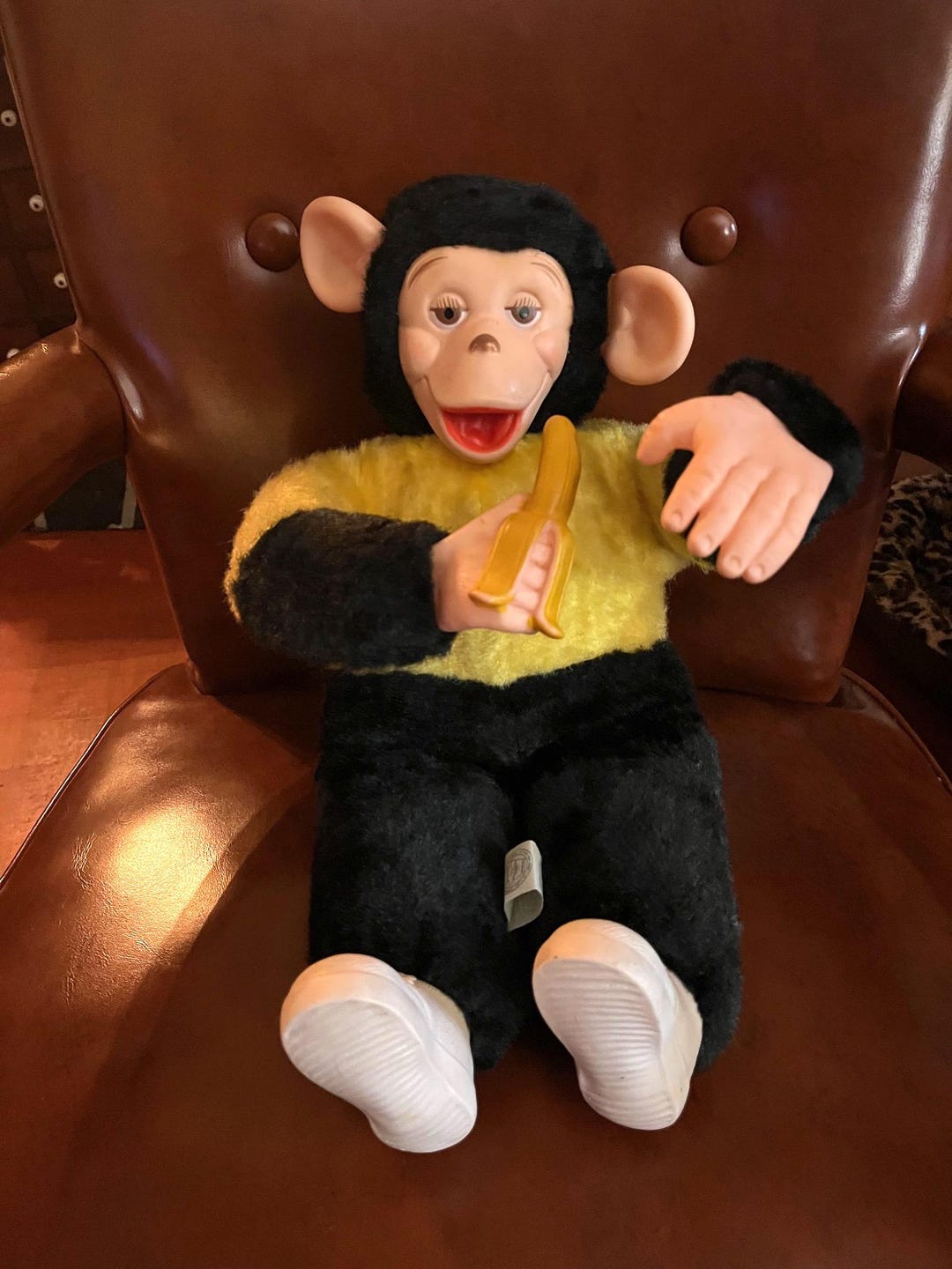 Vintage 50s Mr Bim Zip Zippy Monkey Chimpanzee Rubber Face Chimp 17 ...
