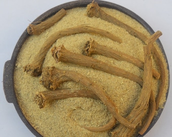 Akarkara Pure Natural Herbs Powder and Wholes,akarkara Roots Powder ...