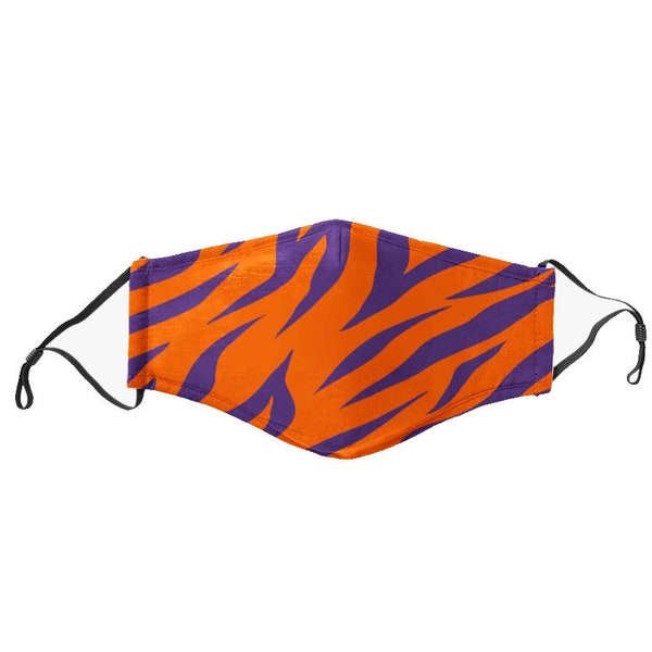 Clemson Mask - Etsy