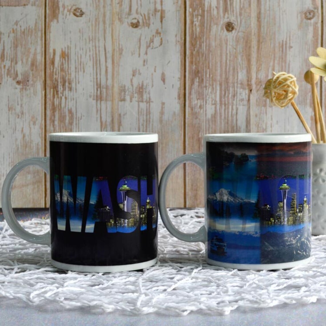Color Changing! State of Washington Thermoh Exray Ceramic Coffee Mug - Etsy