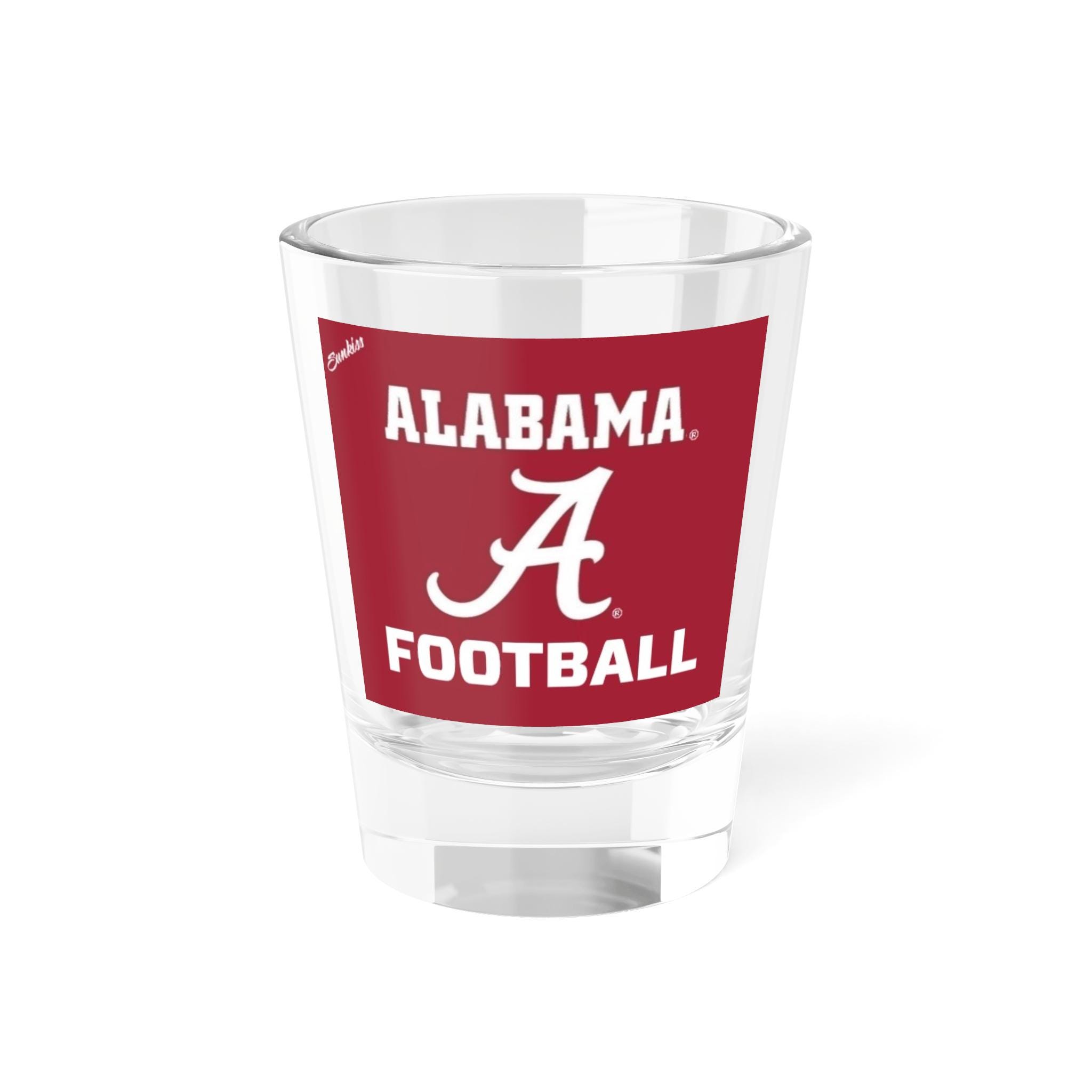 Vaso de chupito de fútbol Alabama Crimson Tide - Copa para aficionados ...