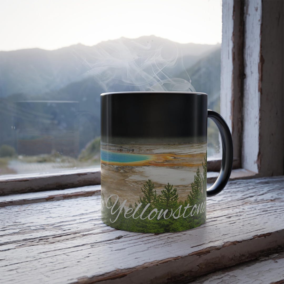 Color Changing! Yellowstone National Park Thermoh Morphin Ceramic ...