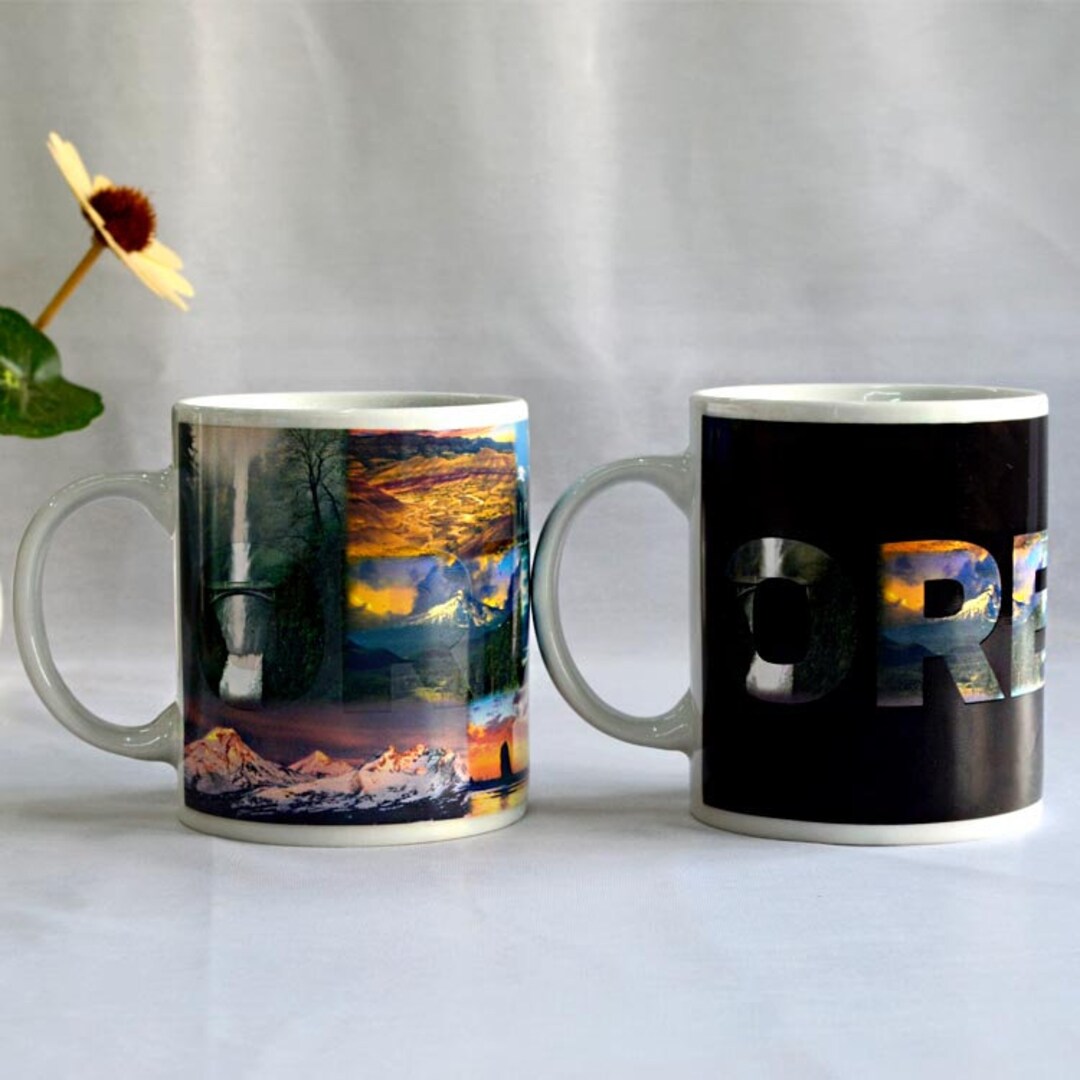 Color Changing! State of Oregon Thermoh Exray Ceramic Coffee Mug - Etsy