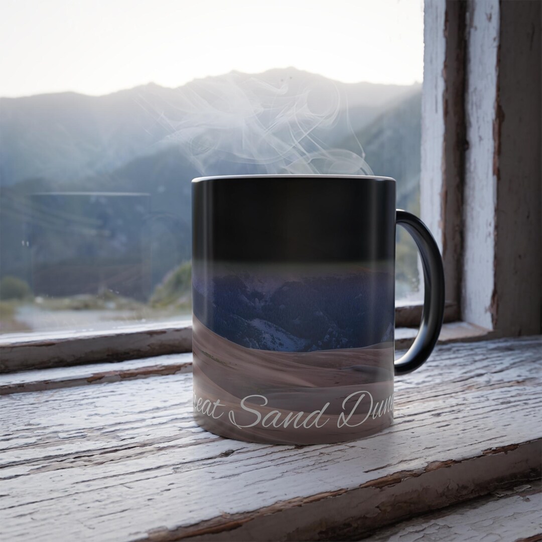 Color Changing! Great Sand Dunes National Park Thermoh Morphin Ceramic ...