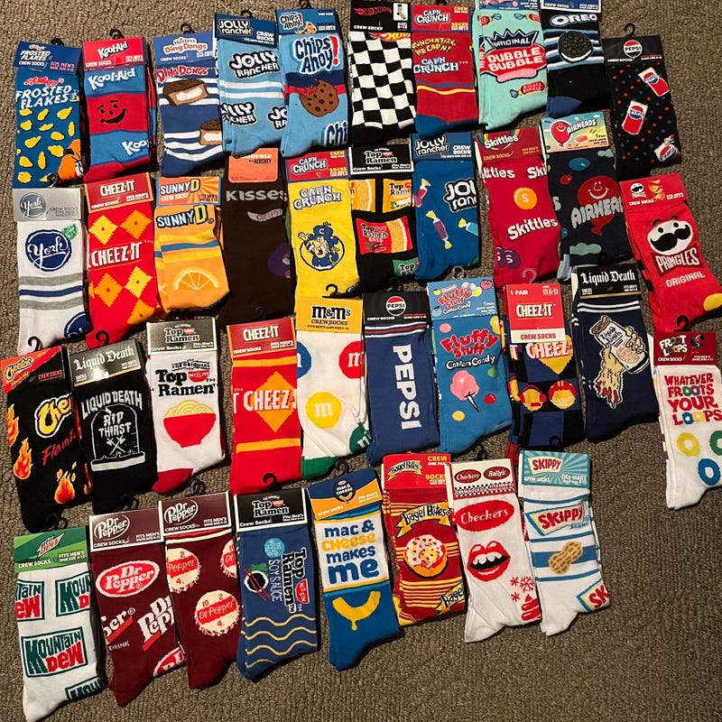 Novelty Brand Socks - Etsy