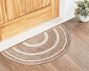 Half Moon Rug Jute - Etsy