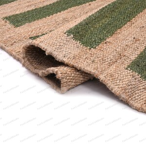 Green Jute Stairs Runner Sage Green Stairs Carpet Step Rugs Stair Rugs ...