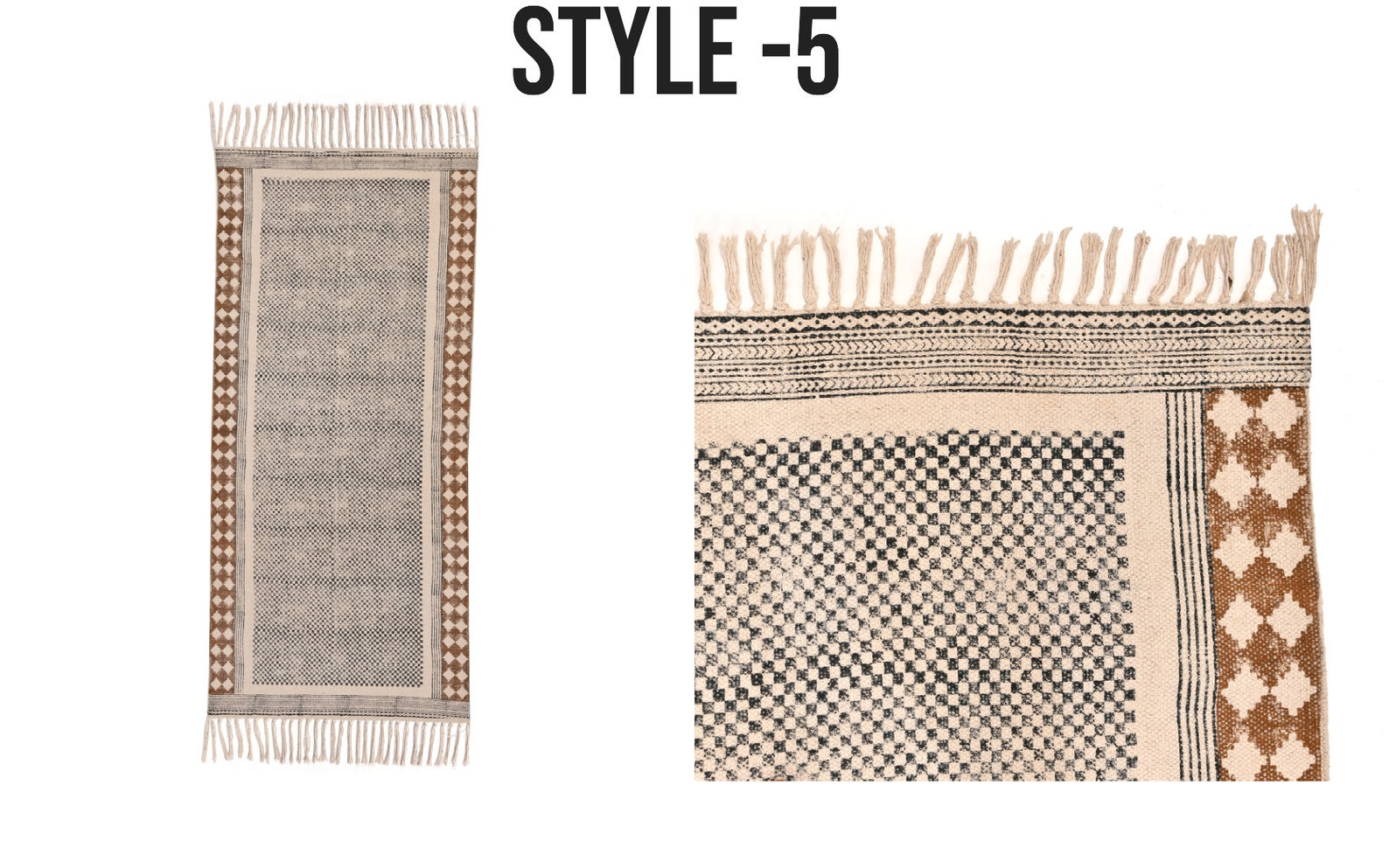 Washable Runner Rug Washable Kitchen Rug Yoga Mat Hall Runner Entry Rug ...