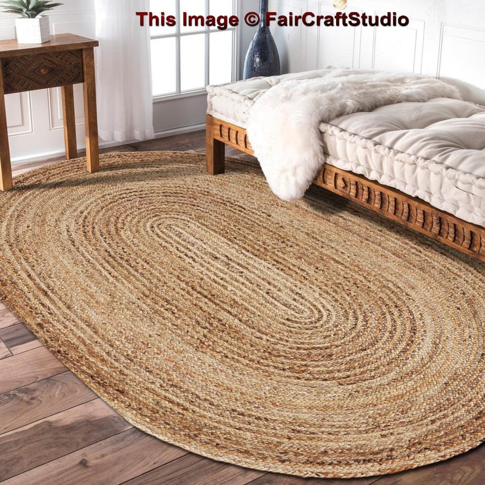 Oval Rug for Bedroom Oval Rug 6 X 9 Oval Rug for Dollhouse - Etsy