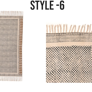 Cotton Washable Runner Rug Hall Runner Entry Rug, Yoga Mat Staircase ...