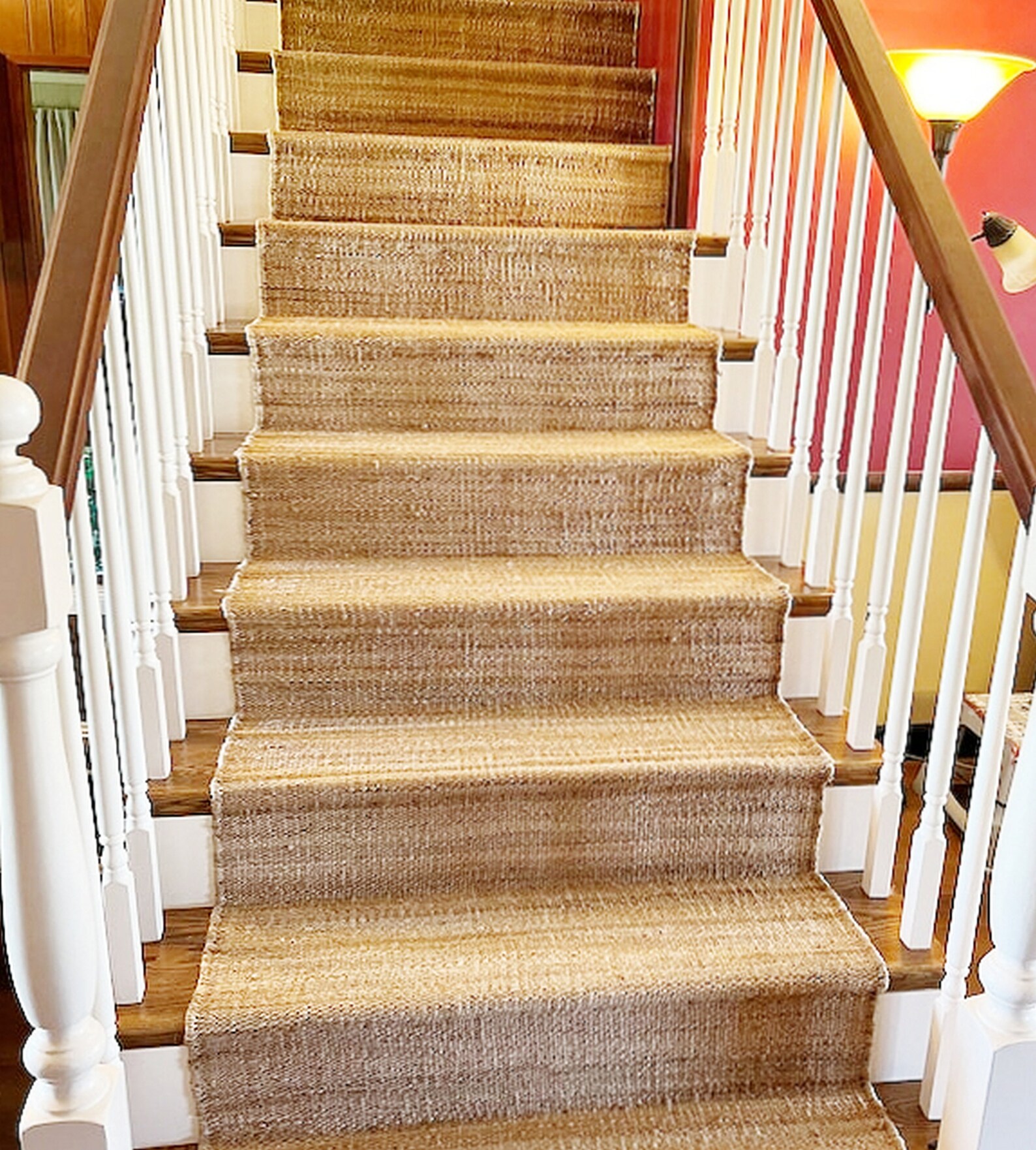 Jute Stairs Runner Carpet for Stairs Sisal Runner Seagrass Carpet Sisal ...