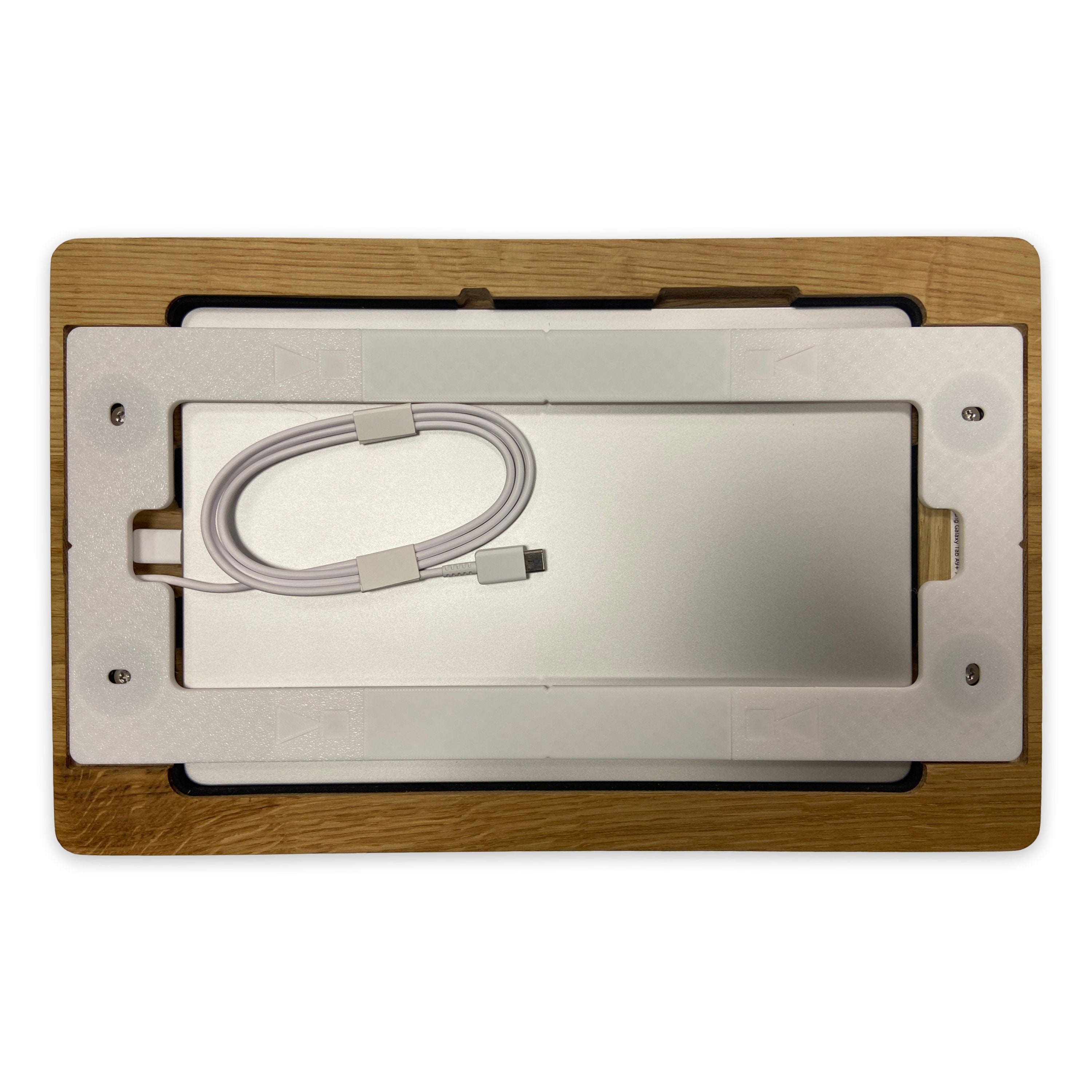 Samsung Galaxy Tab A9+ 11" X210|X216 (2023) Wooden Tablet Wall Mount ...