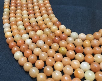 Orange Jasper Beads - Etsy