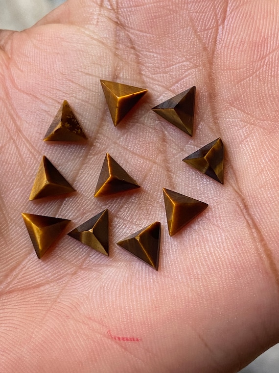 AAA Natural Tiger Eye Pyramid Shape Gemstone Pyramid Shape - Etsy