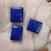 Natural Lapis Lazuli Square Shape Gemstone Calibrated Size Loose ...