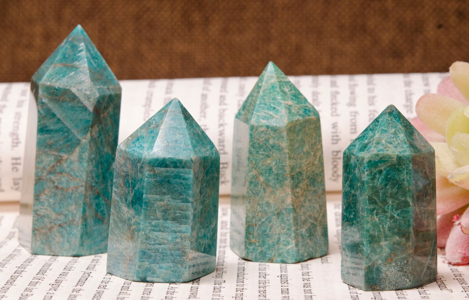 Wholesale Natural Amazonite Point/ Amazonite Crystal Tower/ Amazonite ...