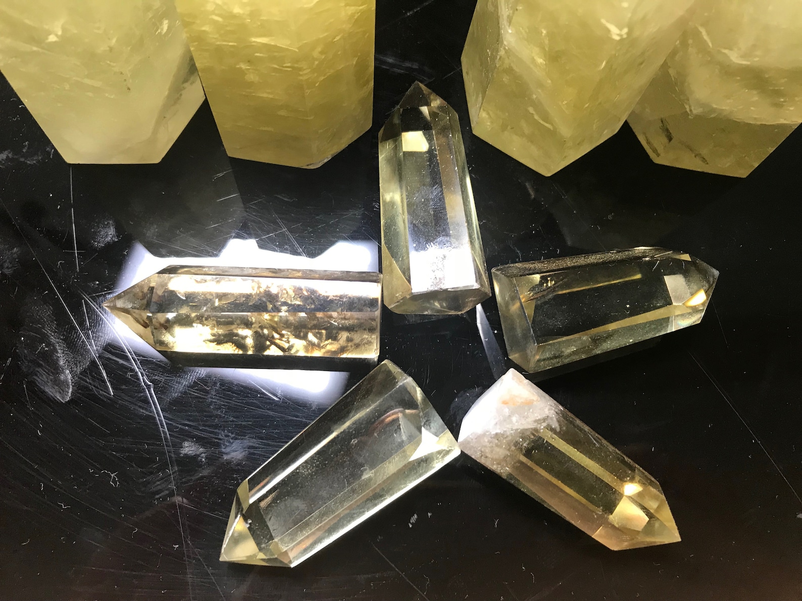 Wholesale Natural Citrine Quartz Point/citrine Crystal | Etsy
