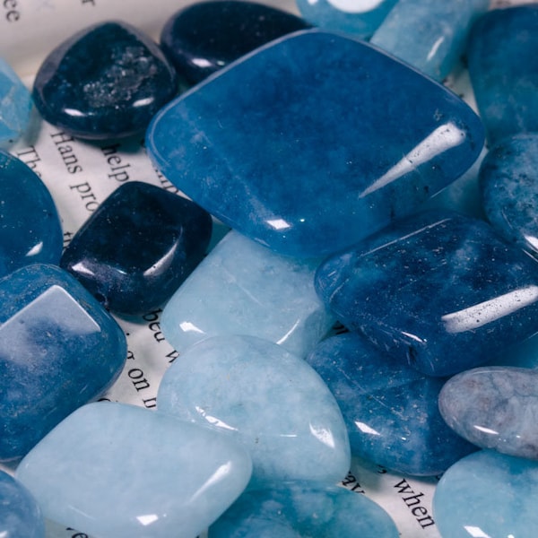 Blue Jade Stone - Etsy