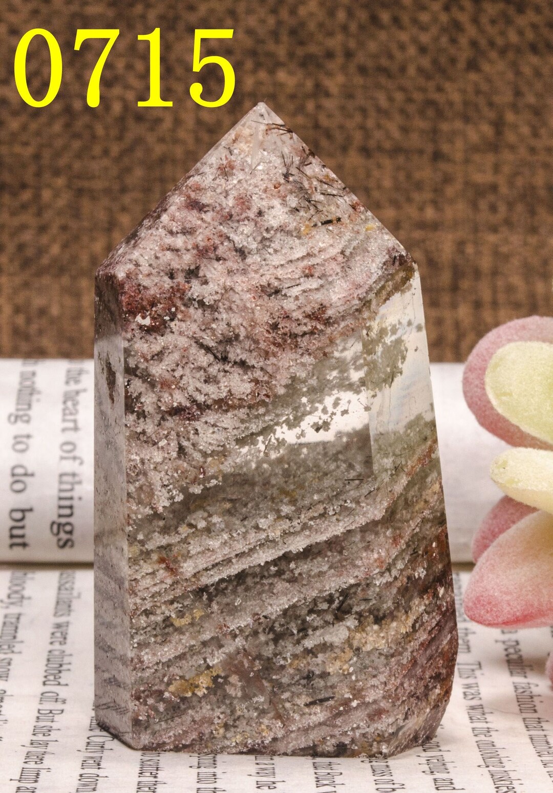 Phantom Crystal/multi-inclusions Crystal/natural - Etsy
