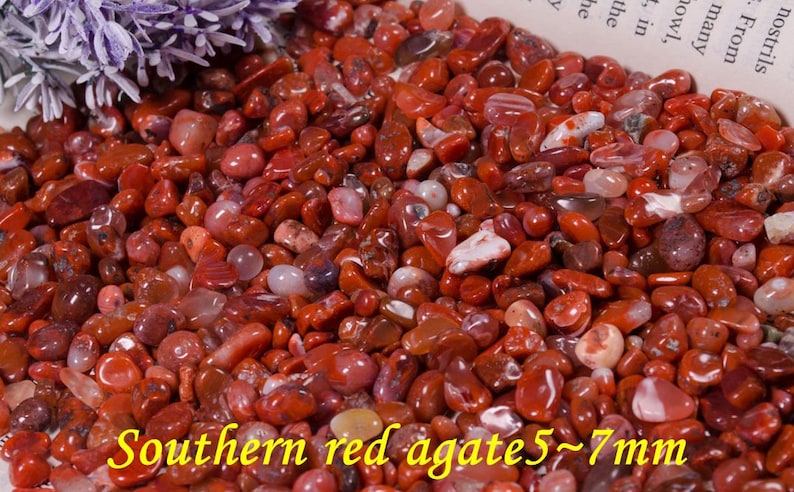 Wholesale Natural Southern Red Agate-agate - Etsy