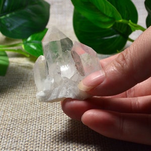 Natural Clear Tiny Quartz Crystal Cluster,small Crystal Point,random ...