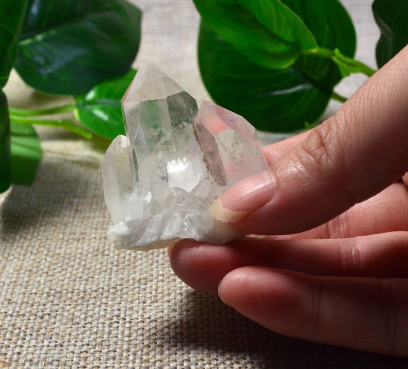 Natural Clear Tiny Quartz Crystal Cluster,small Crystal Point,random ...