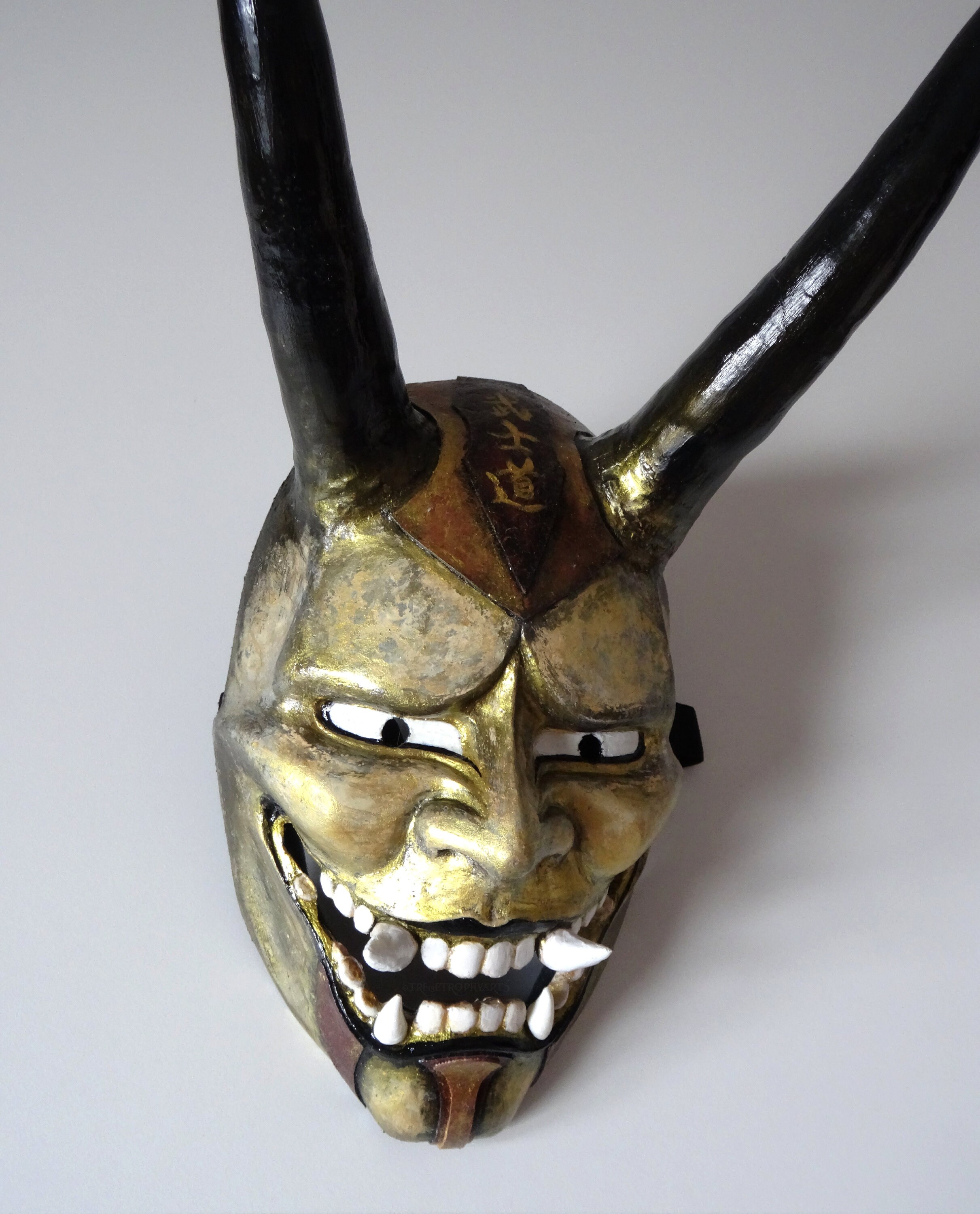 Japanese Hannya Demon Mask / Noh Bushido Samurai Mask | Etsy