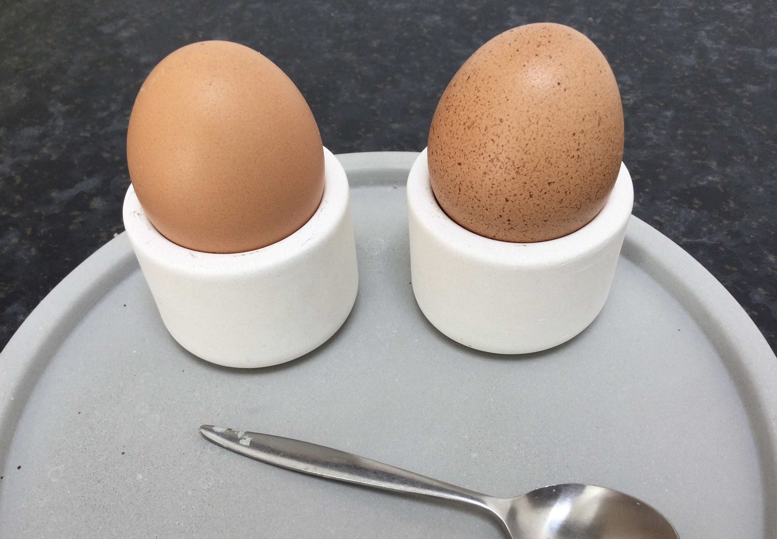 Set of Two Egg Cups Concrete Egg Cups Modern Egg Cups - Etsy UK