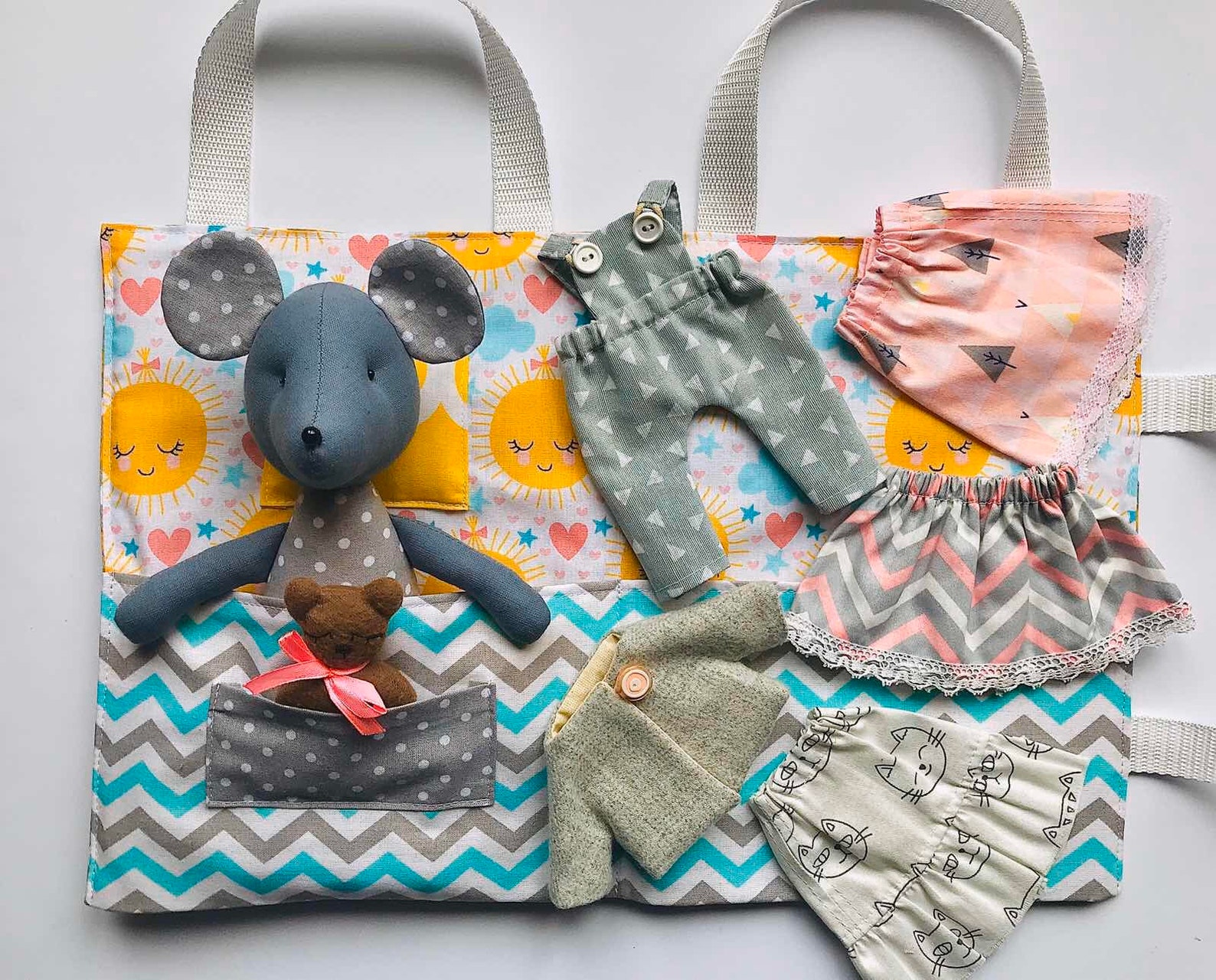 Rat Doll with Clothes Fabric Toy Rat Toy Cloth Dolls | Etsy